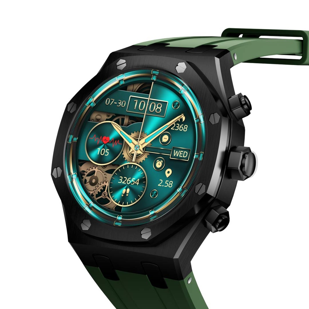 Porodo CristalloAP Smart Watch - Blue Dial